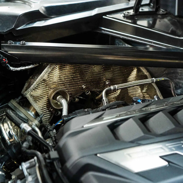 Fabspeed Chevrolet Corvette C8 Stingray / E-Ray Header Blankets (2020 ...